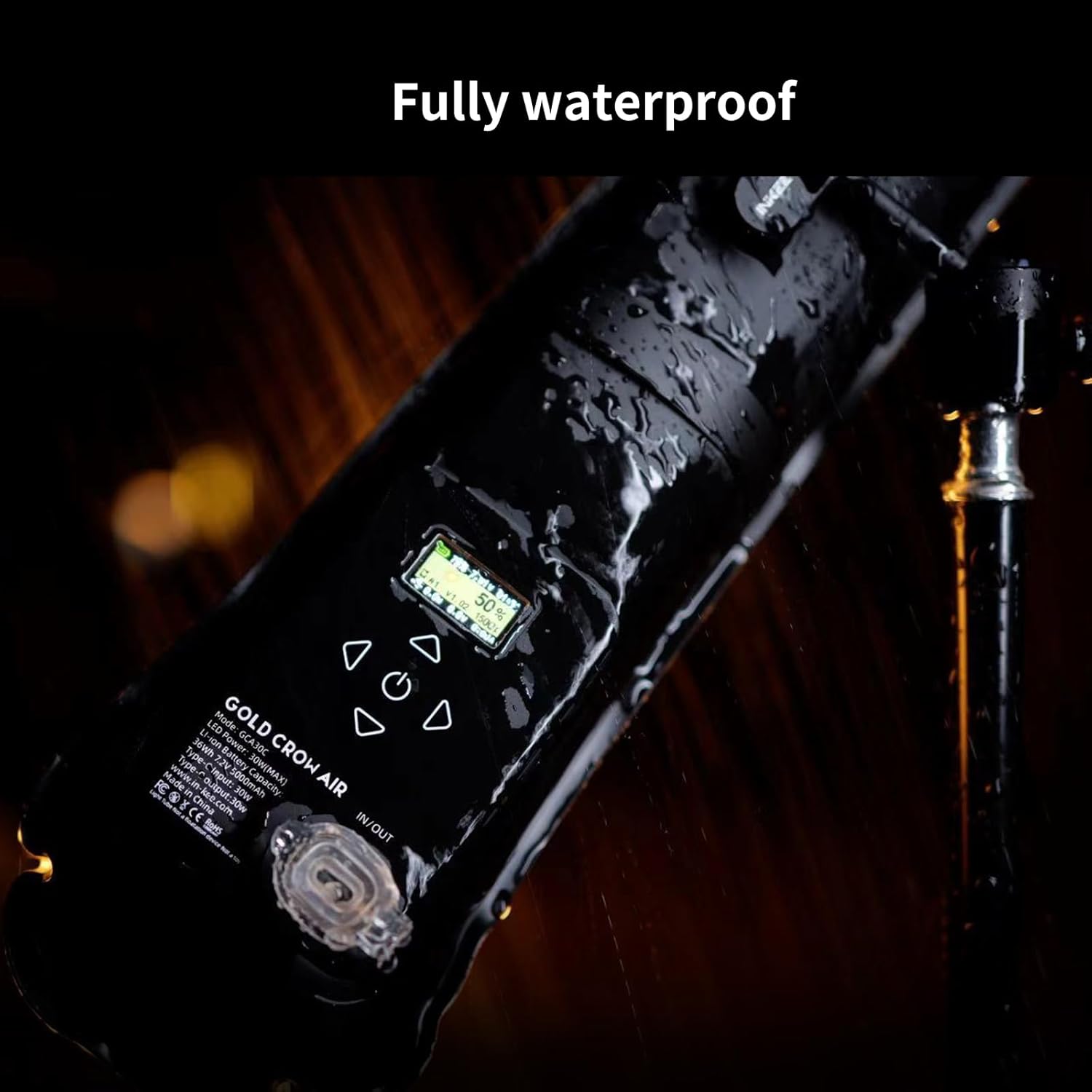 INKEE GC30 30W RGB ハンドヘルド LED チューブライト 取扱説明書