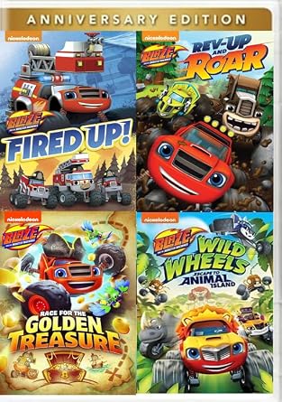 Amazon.com: Blaze and the Monsters Machines 4-Film Collection: KNight ...