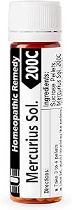 Amazon.com: Homeopathic Remedy - MERC sol. 200-10 Grams : Health ...