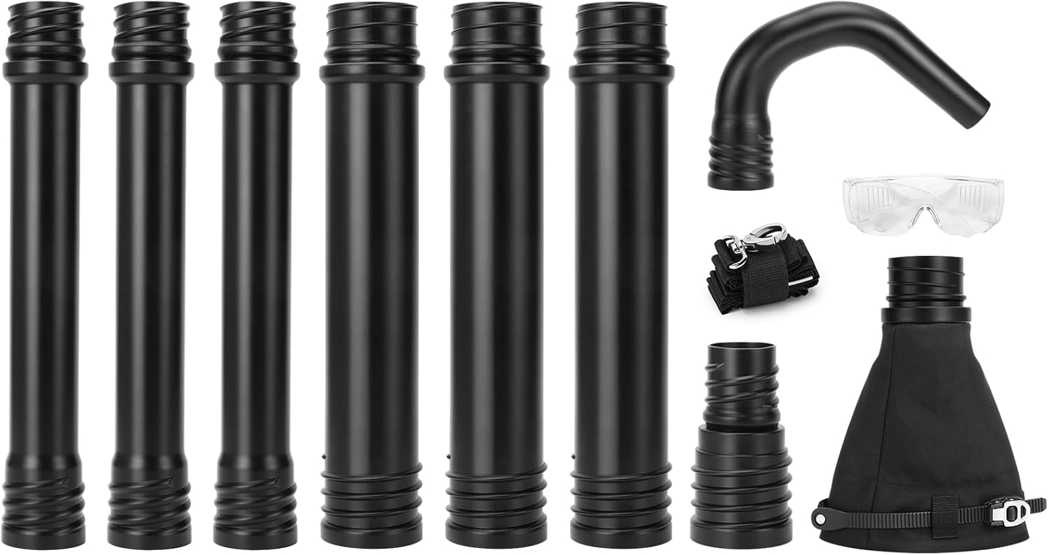 Amazon.com : Universal Gutter Cleaning Kit for Leaf Blowers, 9.25FT ...