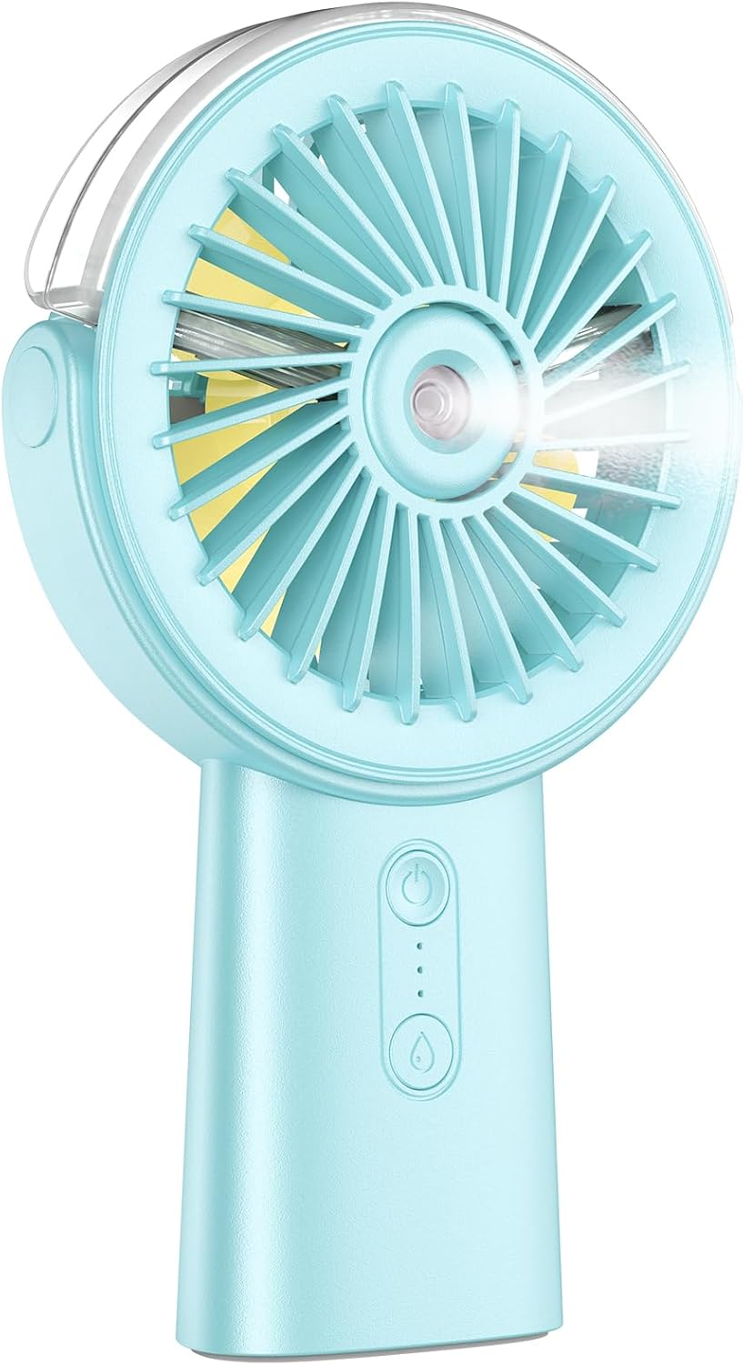 Amazon.com: Otlonpe Misting Fan Portable Fan with Mist, 4000 mAh ...