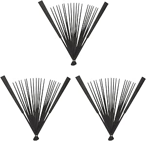 Amazon.com: Garneck 3pcs Folding Fan Frame Chinese Fan Making Kit ...