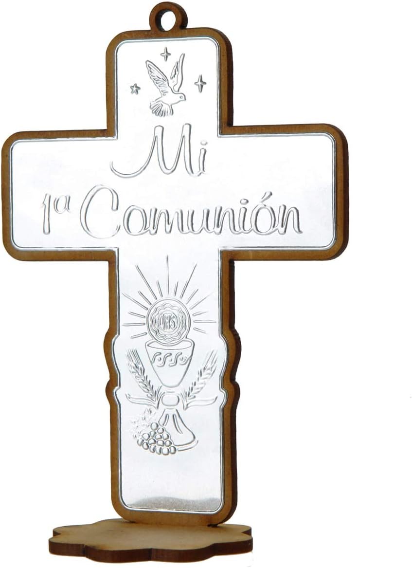 Fantasias Miguel Mylin Cruz Mi Primera Comunión de Madera y Repujado ...
