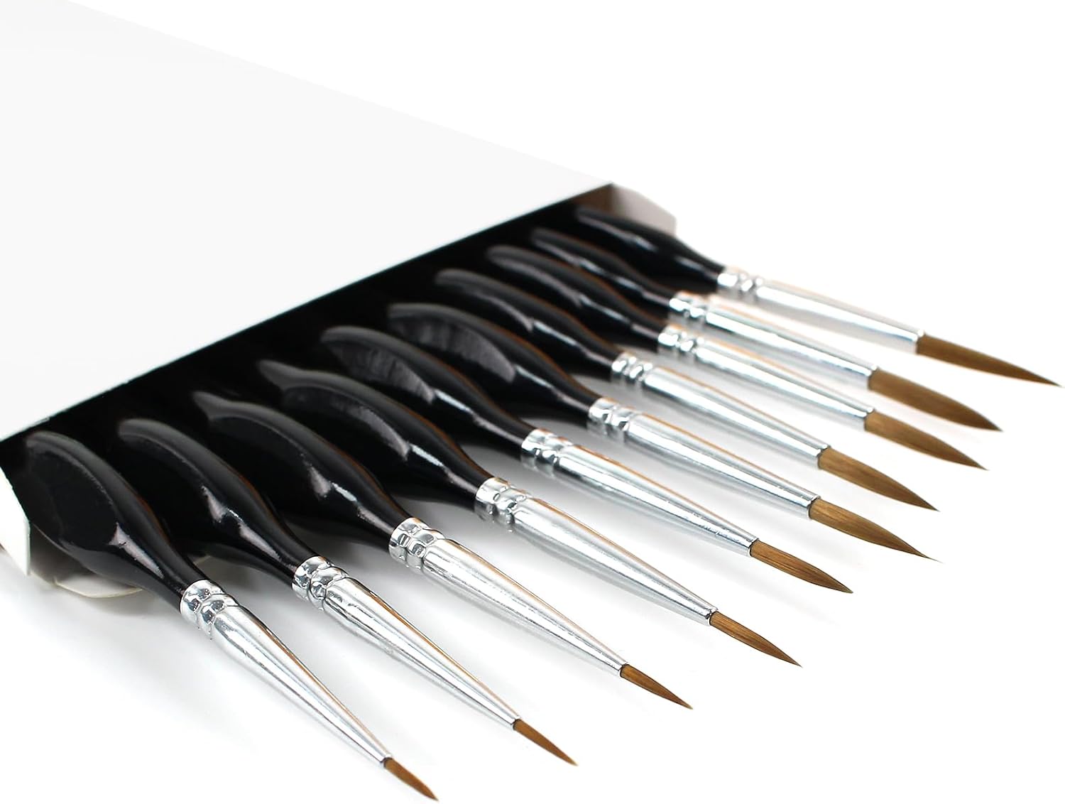 Amazon.com: MangoPark 20PCS Miniature Paint Brushes - Detail Paint ...