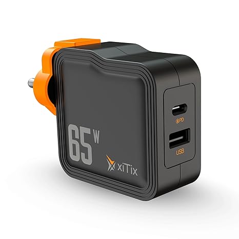 xiTix Charger for Laptop/Mobile/Tablet [PD 65W 45W 30W 20W] – Dual ...