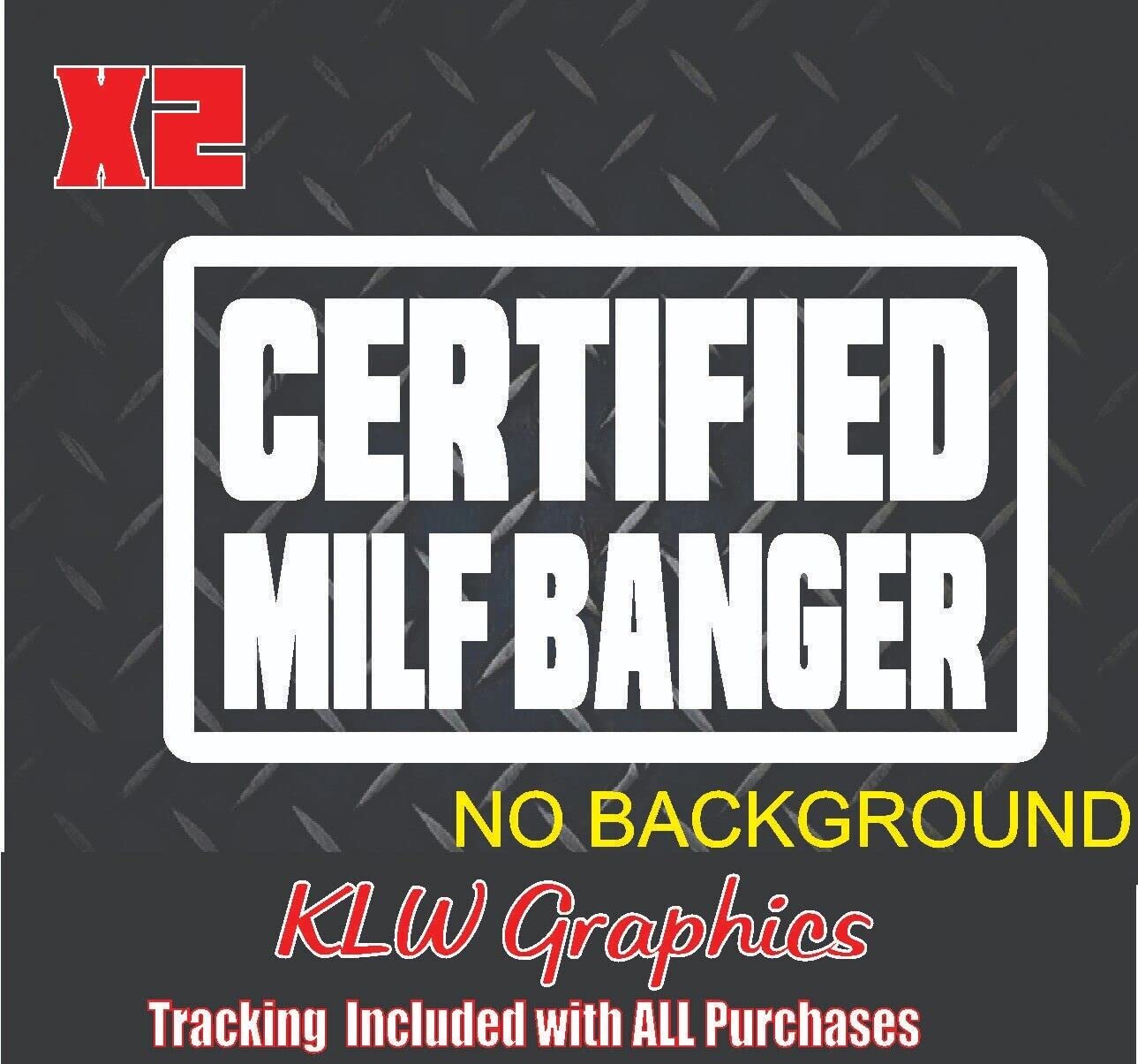 Amazon.com: Certified Milf Banger Decal Sticker Diesel Truck 7.3 6.6 ...