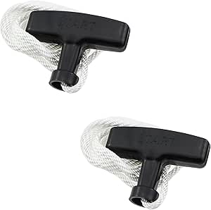 Amazon.com : KKUANG 2PCS 72.1x52.6x16.3mm Universal Petrol Starter Disc ...