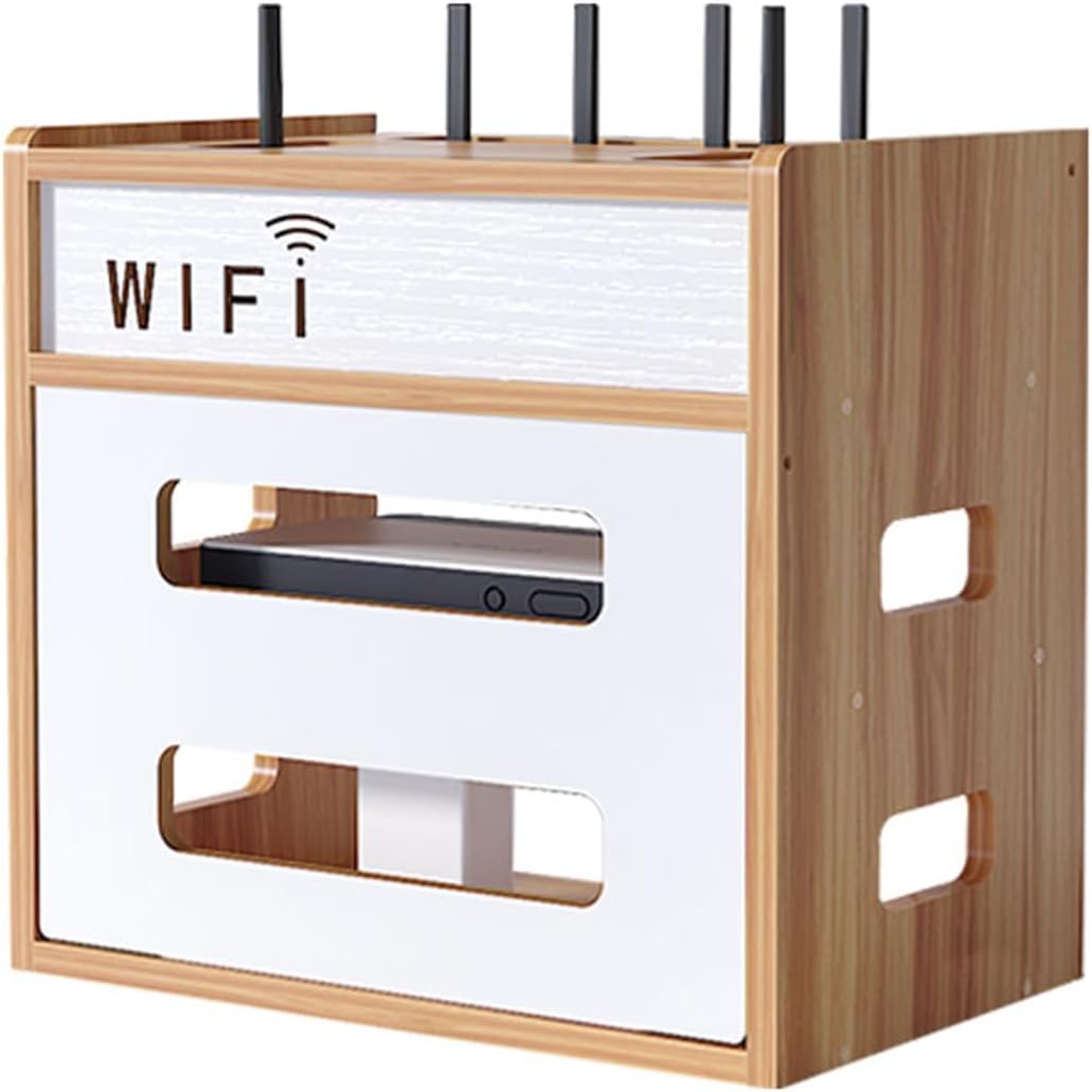 PUIOTEAI Router Schrank, Router Verstecken, WiFi Router ...