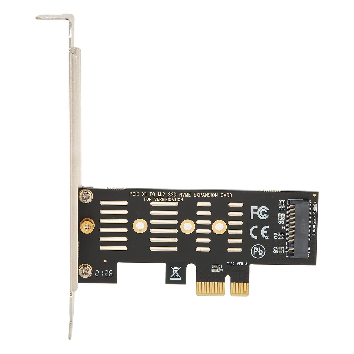 M.2 PCIe Adapter, PCIe X1 X4 X8 X16 Lane Mount M.2 Riser Adapter Card ...