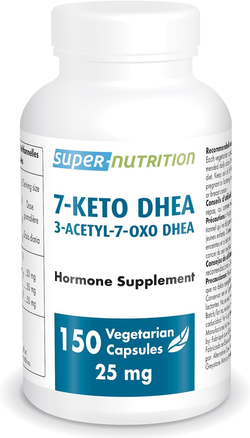 Amazon.com: Supersmart - 7-Keto DHEA Supplement 25 mg - Natural DHEA ...