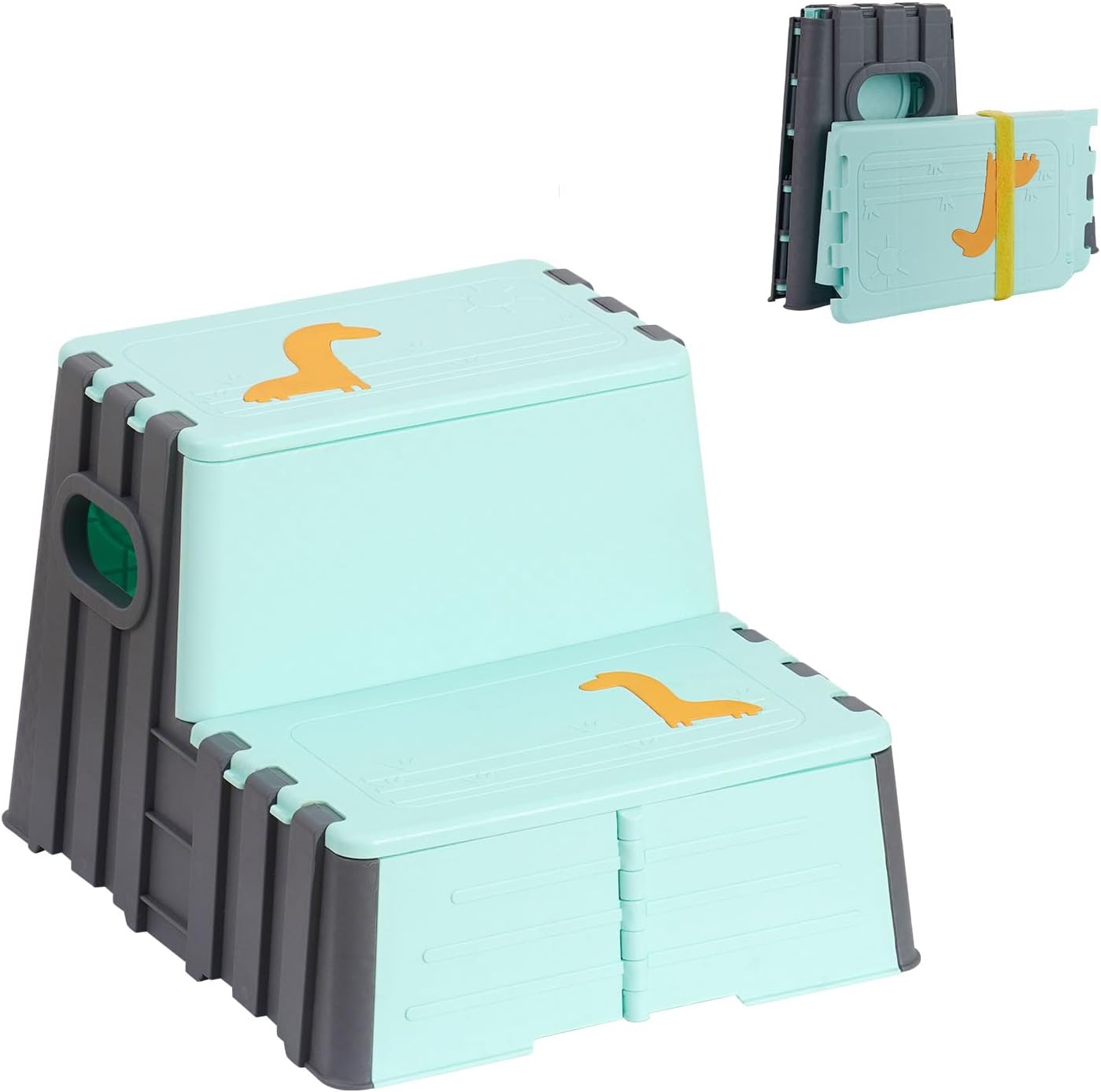 Amazon.com: Parkside Wind Foldable Toddler Step Stool for Kitchen and ...