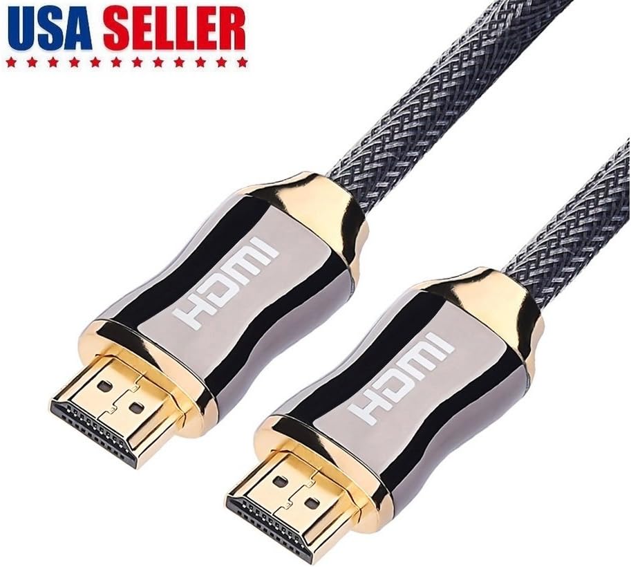 Amazon.com: HDMI Cable Lstiaq 25AWG 4K HDMI (6.6ft 25AWG 19+1) Support ...