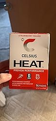 Amazon.com: CELSIUS HEAT On-the-Go Performance Energy Powder Stick ...