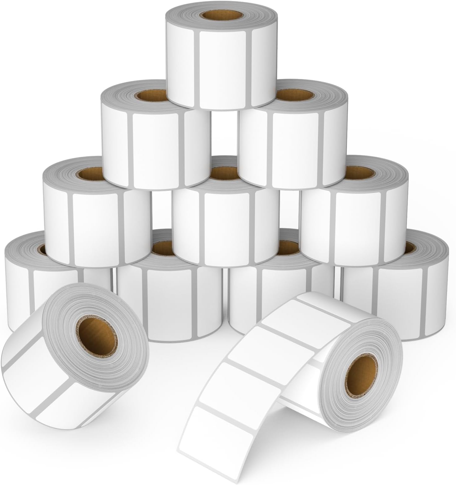 Amazon.com : 2.25" X 1.25" Direct Thermal Labels with Perforated, Self ...