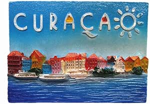 Amazon.com: 3D Curacao Netherlands Caribbean Sea Fridge Magnet Travel ...
