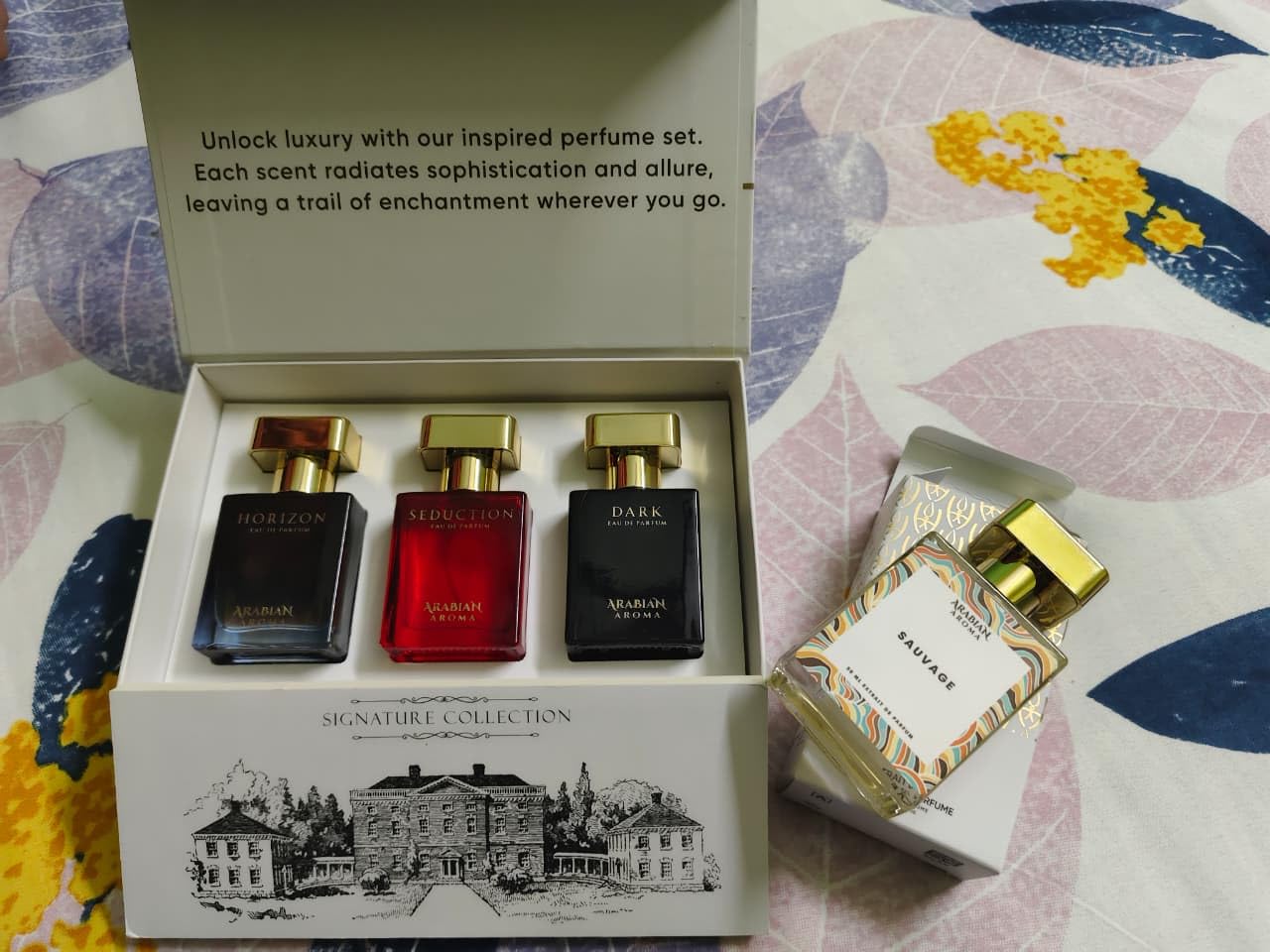 Arabian Aroma Luxury Unisex Perfume Gift Set | Exotic Long Lasting ...