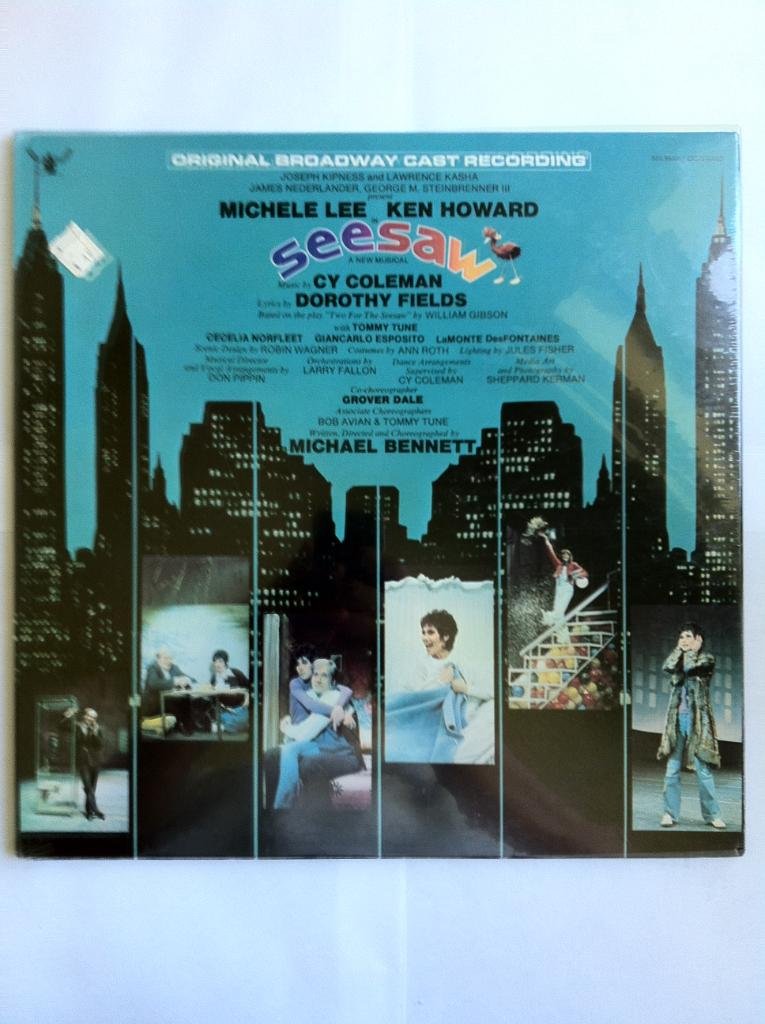 Amazon.com: Seesaw Original Broadway Cast Recording, Starring Michele ...