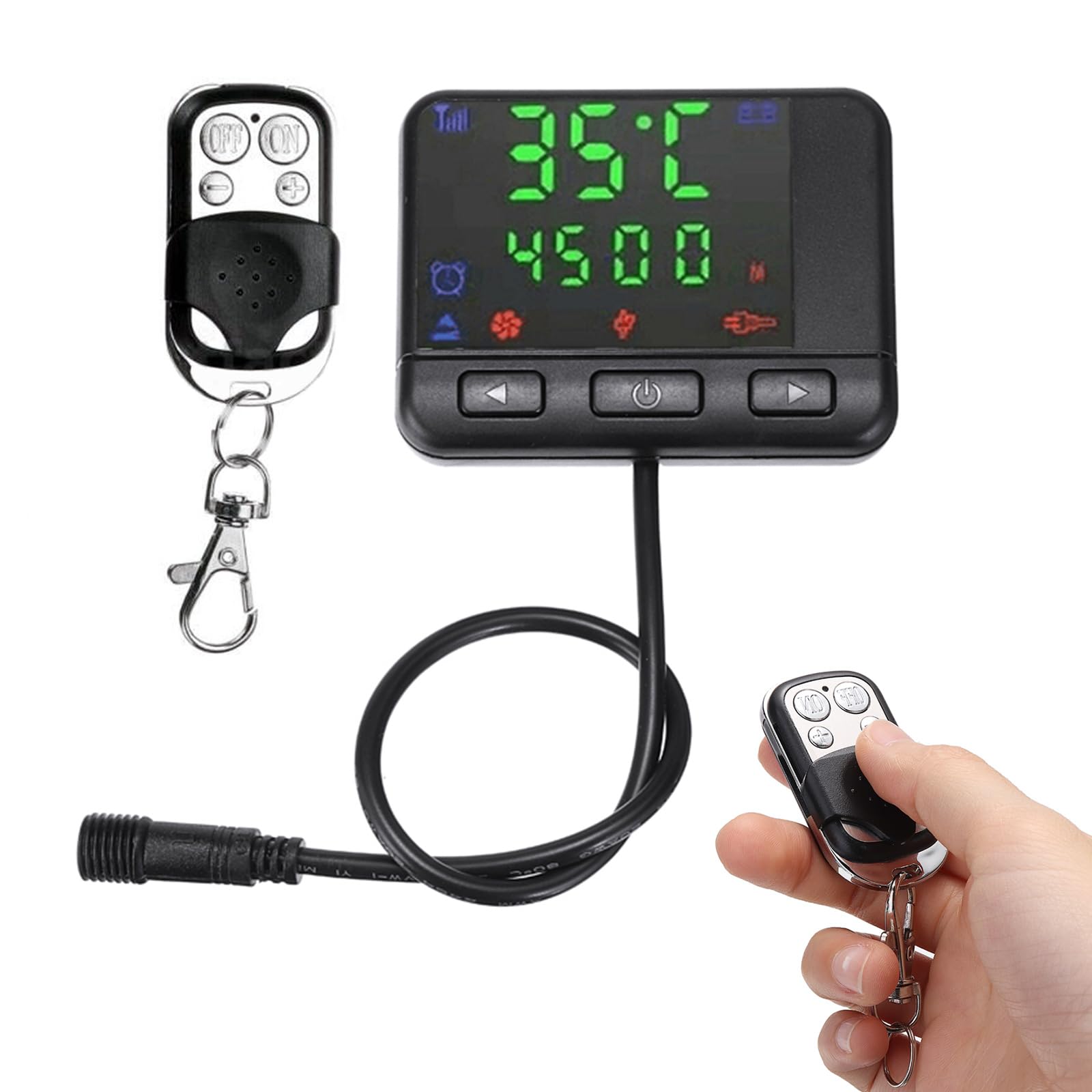 Inscrip 12V/24V LCD Monitor Schalter mit Fernbedienung für Auto Track ...