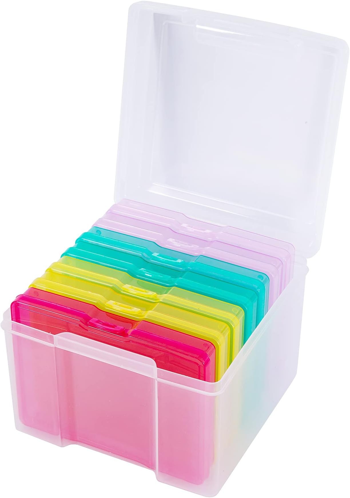 Amazon.com: WRVCSS Photo Storage Box 5" x 7",6 Inner Photo Case Photo ...