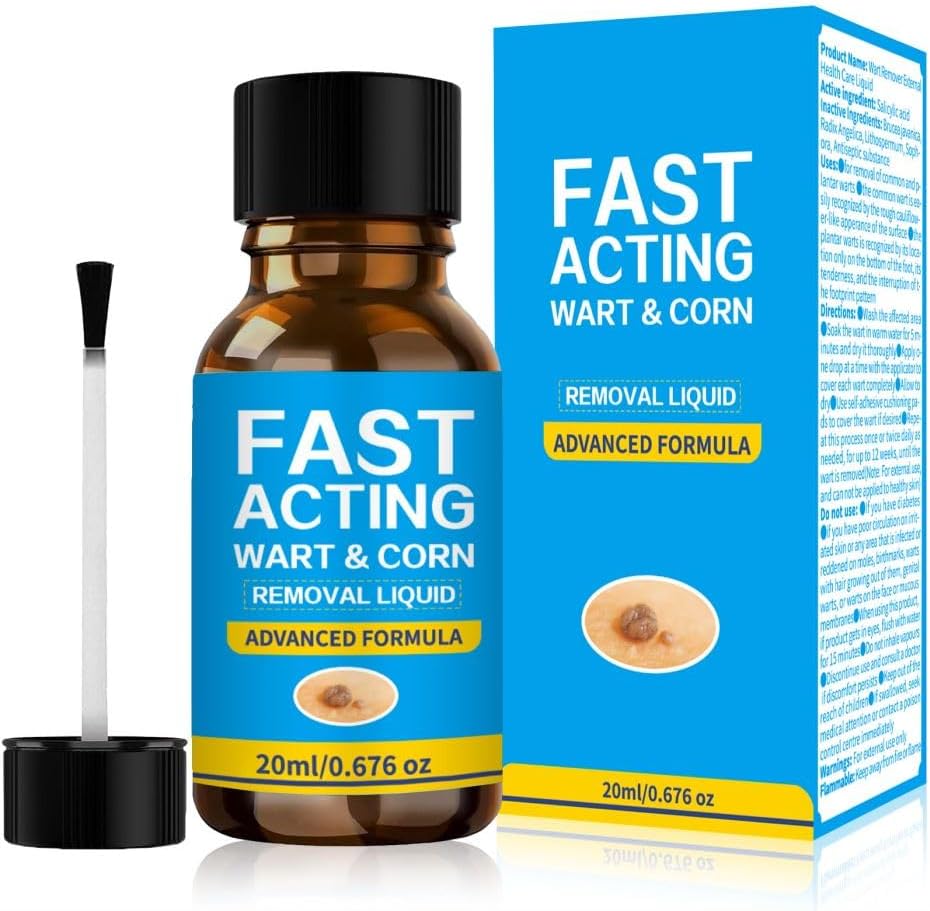 Amazon.com: Teieeo Liquid Wart Corn Remover, Fast Acting Plantar Wart ...
