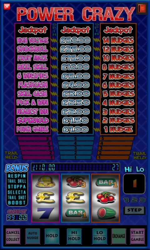 Power Crazy Pub Fruit Machine - App on the Amazon Appstore