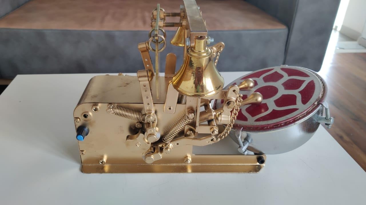 PINGEX Fully Automatic Electric Arti Machine Nagara For Home Tample 2 ...