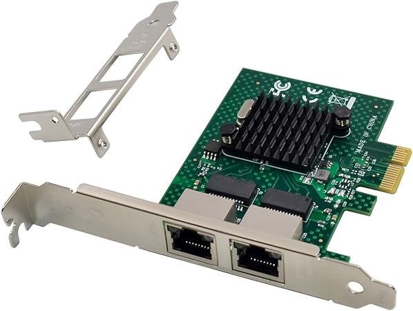Amazon.com: Dual-Port PCIe Gigabit Ethernet Server Adapter with ...