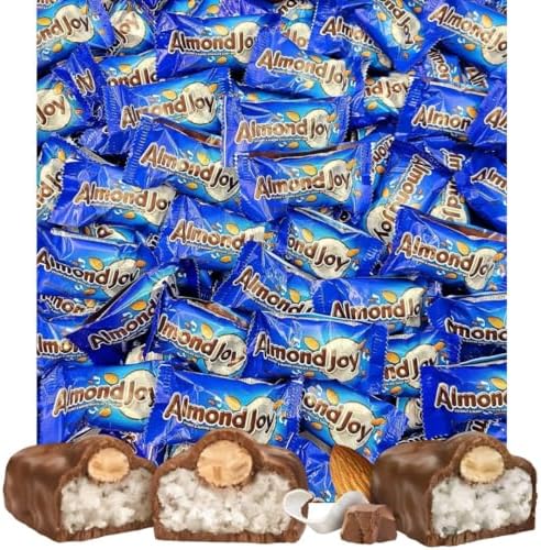 Amazon.com : Almond Joy Bars, Milk Chocolate Coconut Filled Snack Size ...