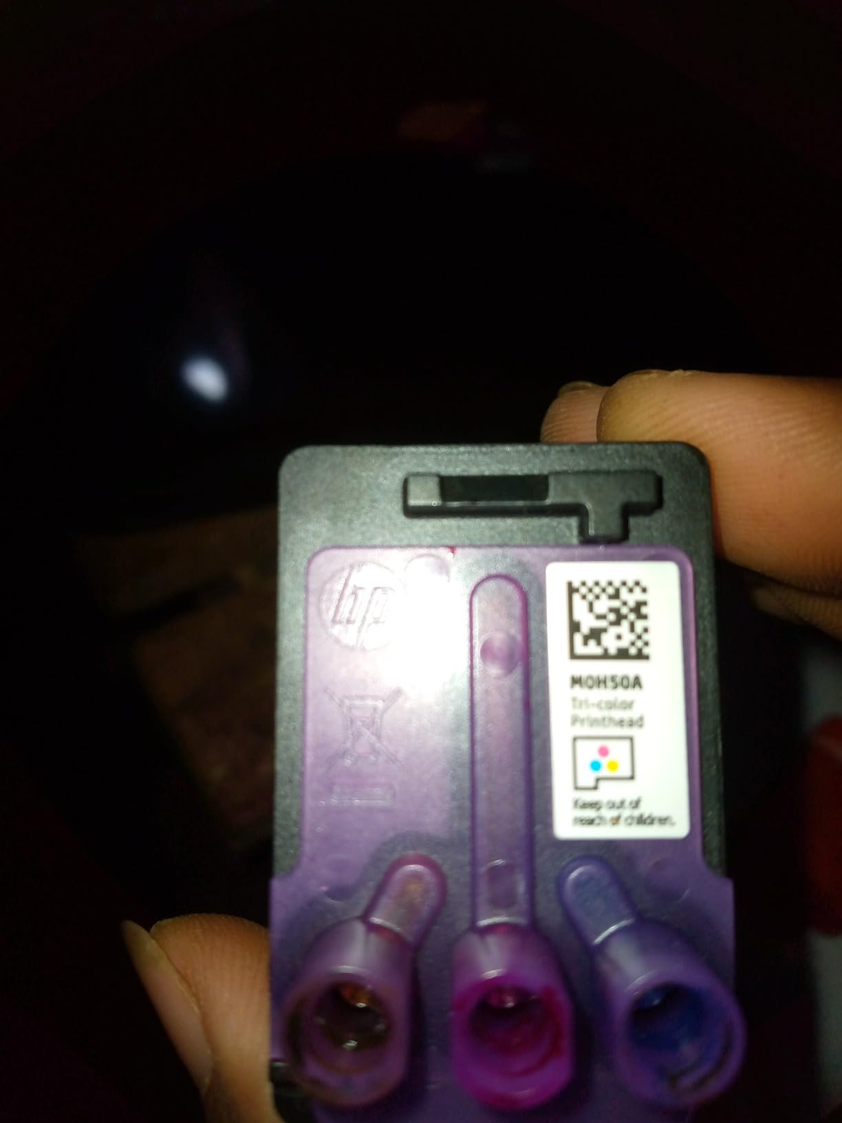 HP Black/Tri-Color Printhead Kit 3JB06AA Deskjet 5800 Series : Amazon ...