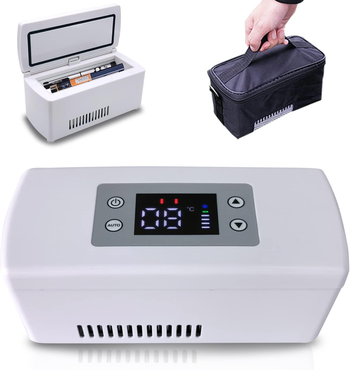 Amazon.com: Medicine Fridge and Insulin Cooler Box for Car, Travel ...