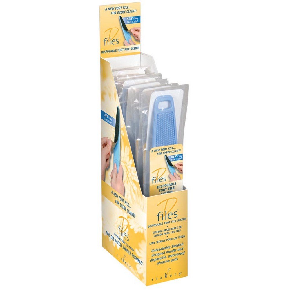 Amazon.com : Flowery Foot File Disposable Pad System : Foot Rasps ...