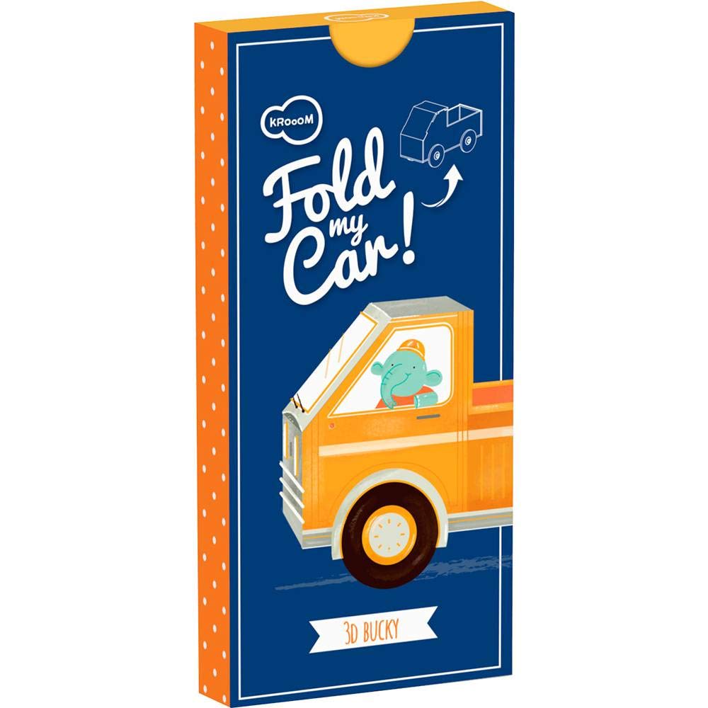 Fold my car - BUCKY amazing inovative foldable cardboard car : Amazon ...