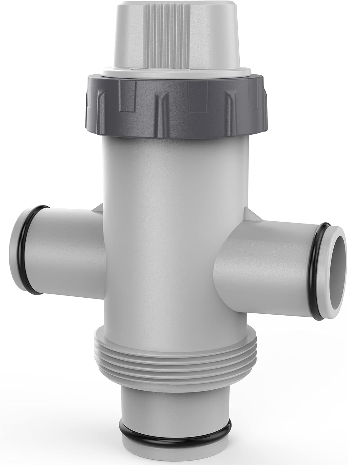 Amazon.com: POOLHACKER Dual Split Hose Plunger Valve, Above Ground Pool ...
