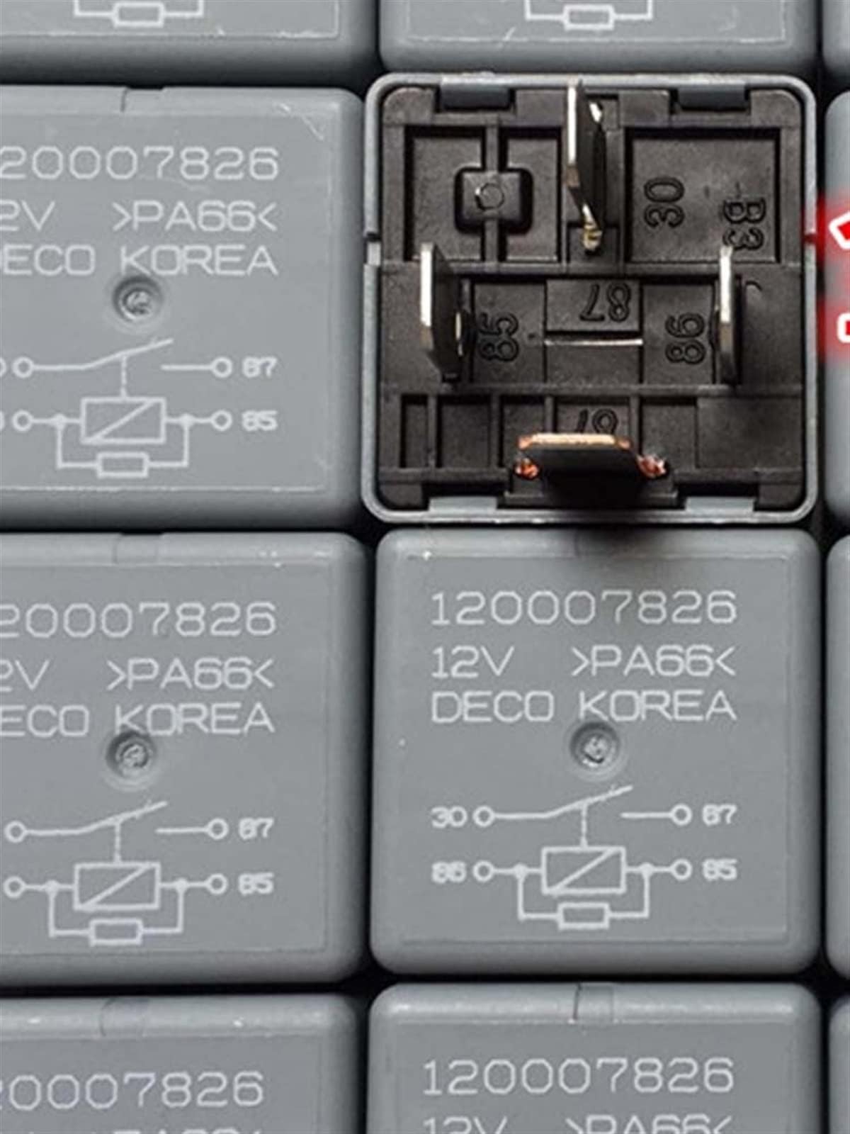 Amazon.com: JAMCHE 120007826 12V Relay 12VDC 4Pins : Industrial ...