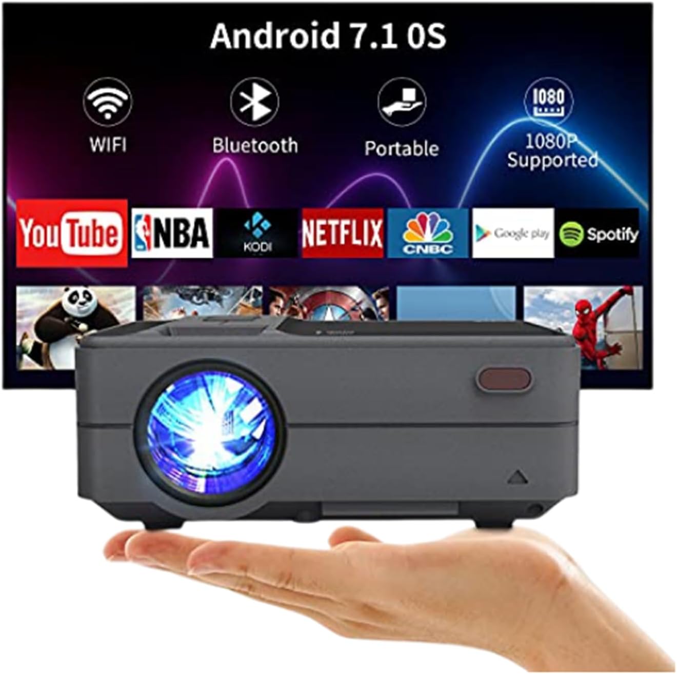 Amazon.com: HD Mini Smart TV Projector : Electronics