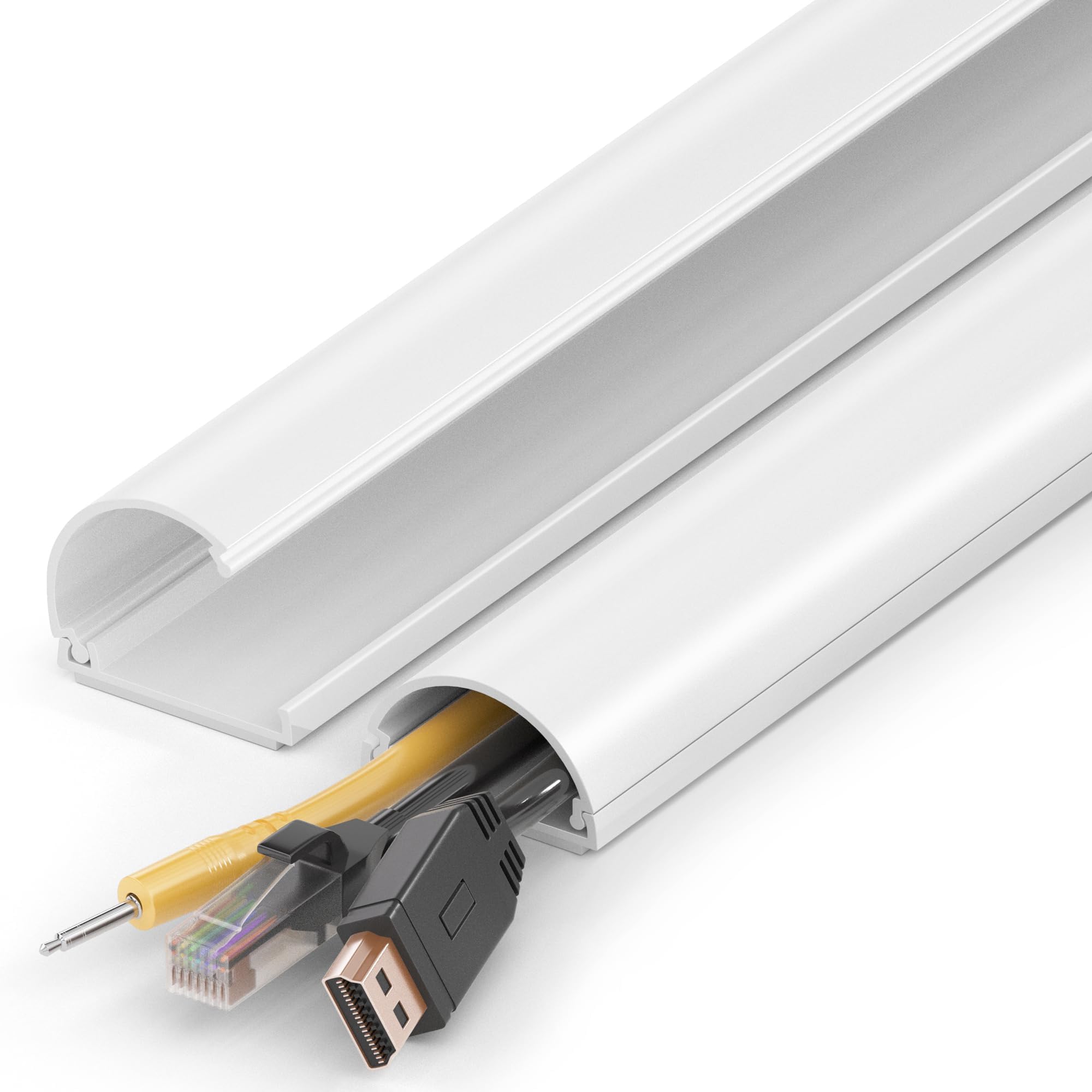 Amazon.com: Cord Hider 34in, ZhiYo Cable Hider for 2-4 Cords, Cord ...