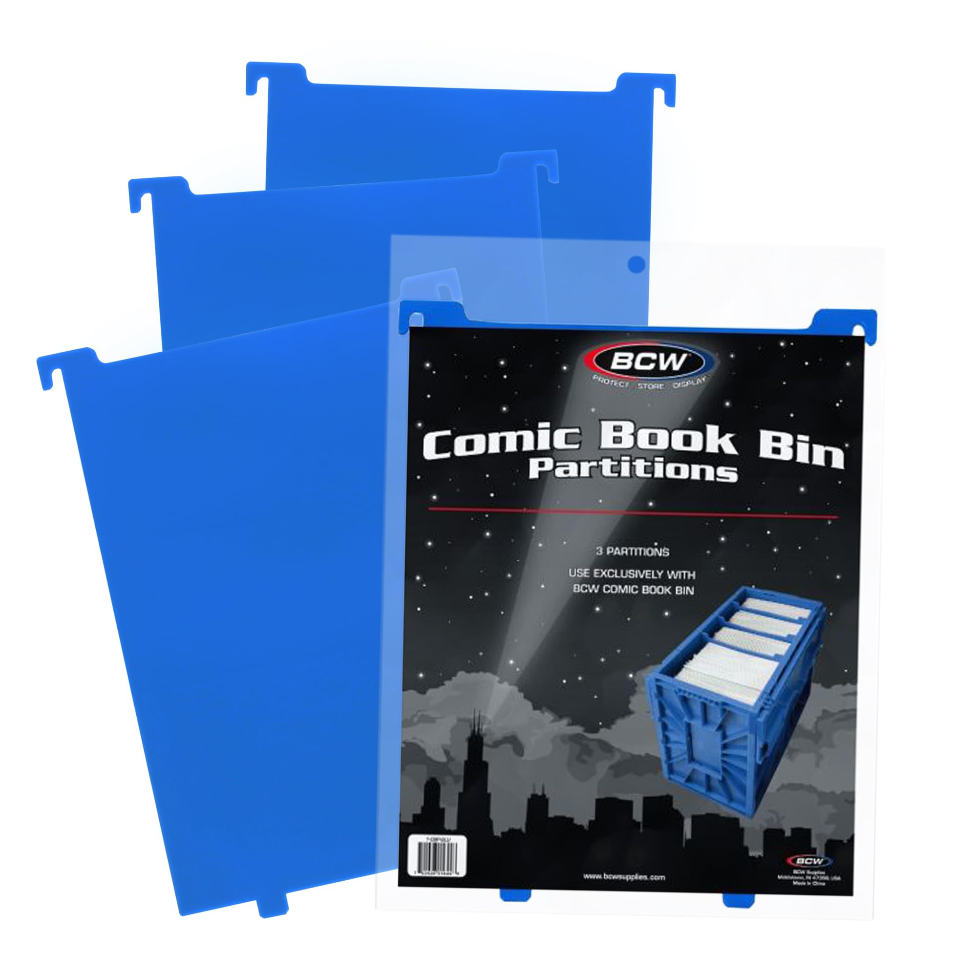 Snapklik.com : BCW Comic Bin Partitions Exclusive Organizer For Short ...