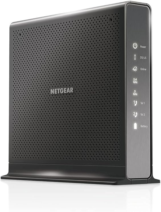 Amazon.com: NETGEAR Nighthawk Cable Modem WiFi Router Combo with Voice ...