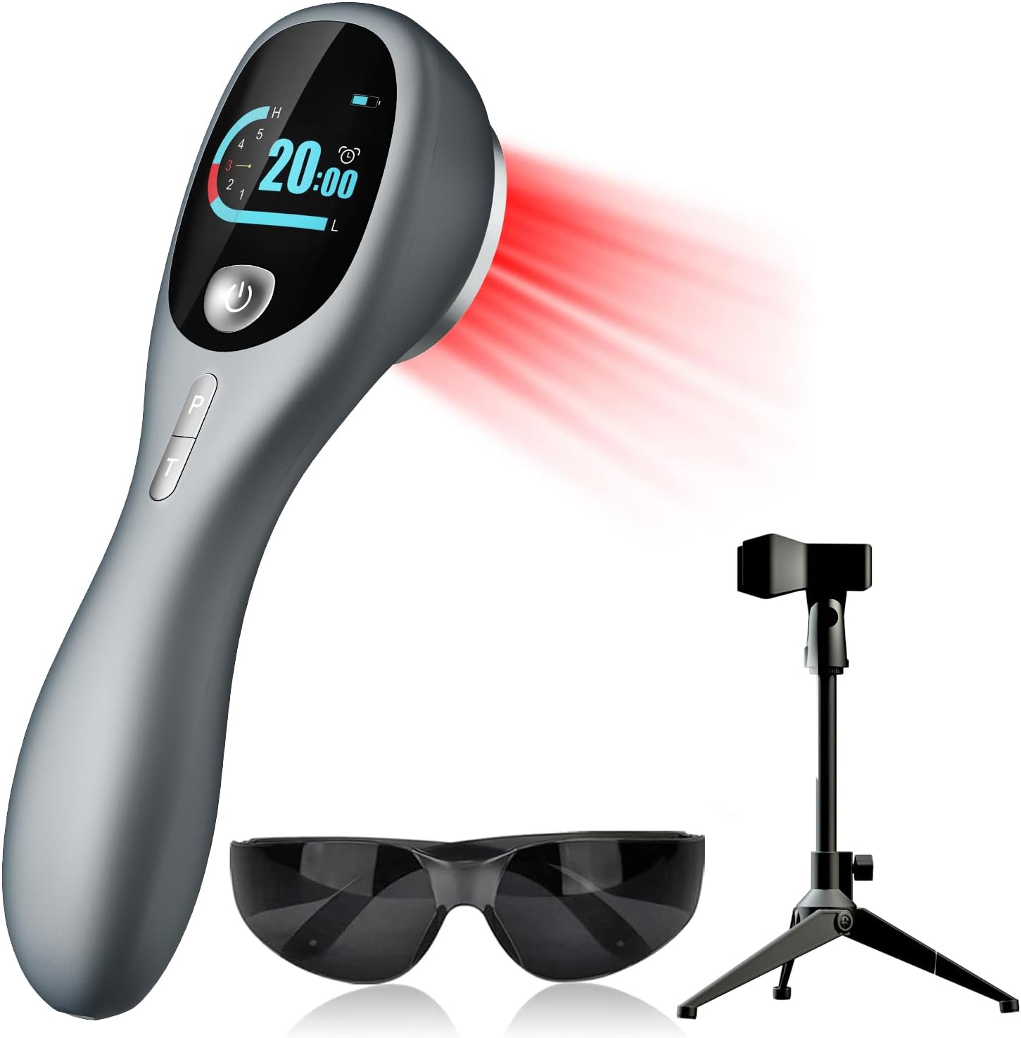 Amazon.com: Handheld Red Light Therapy with Stand, Infrared Light Therapy Device for Body ...