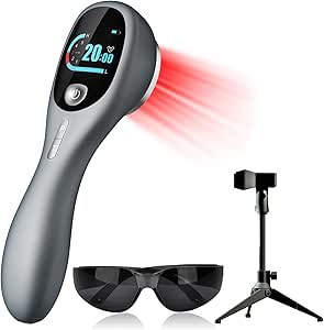 Amazon.com: Handheld Red Light Therapy with Stand, Infrared Light Therapy Device for Body ...