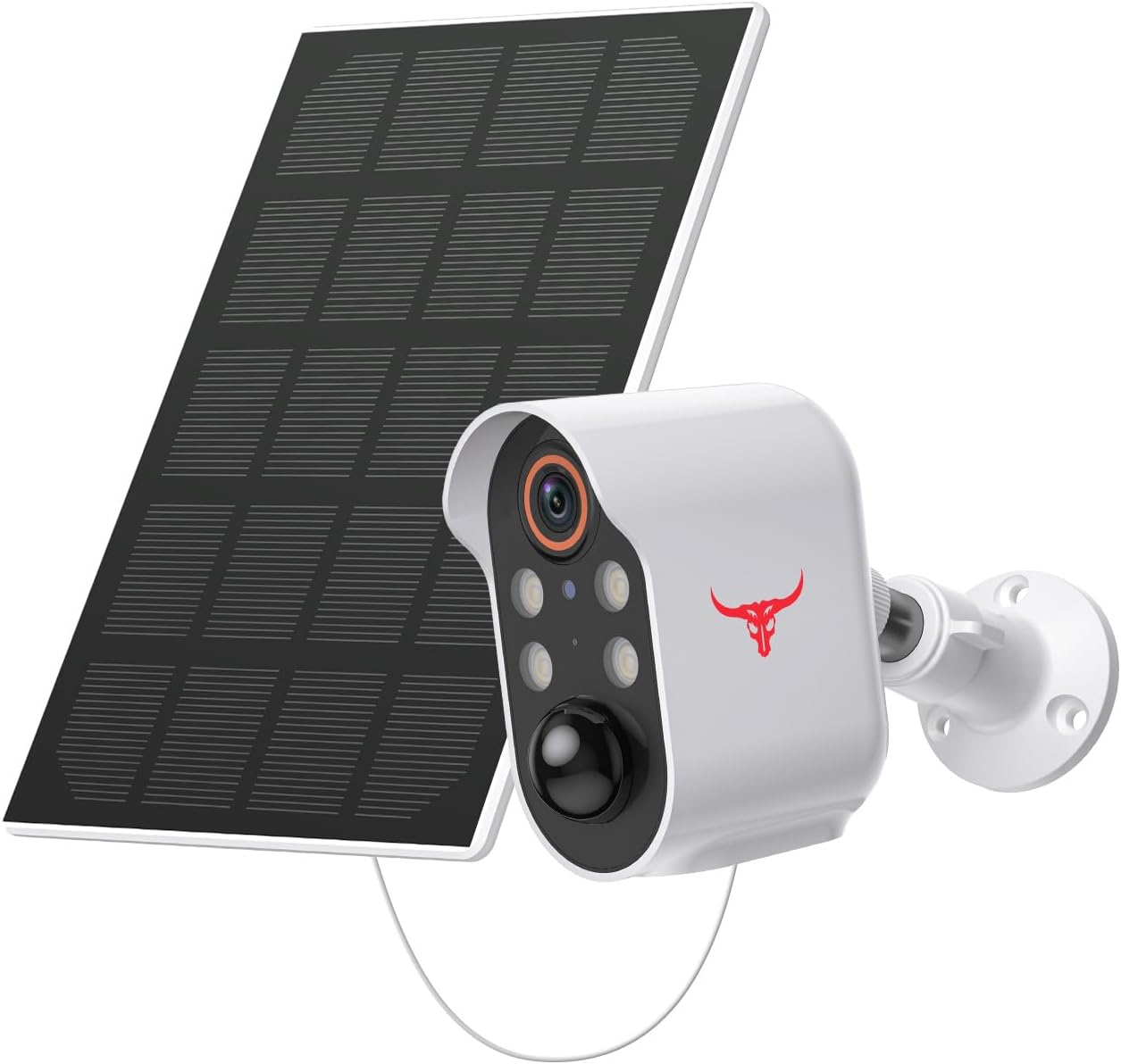 Amazon.com : ALPHAPEACH 1080P Security Camera Wireless with Solar Panel ...