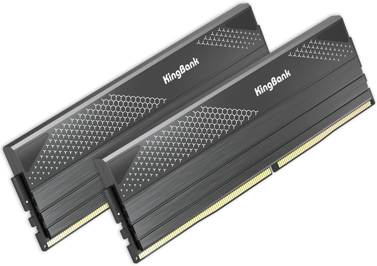 KingBank RGB Computer Desktop Memory Ram DDR5 48GB(2x24GB) 6800MT/s ...