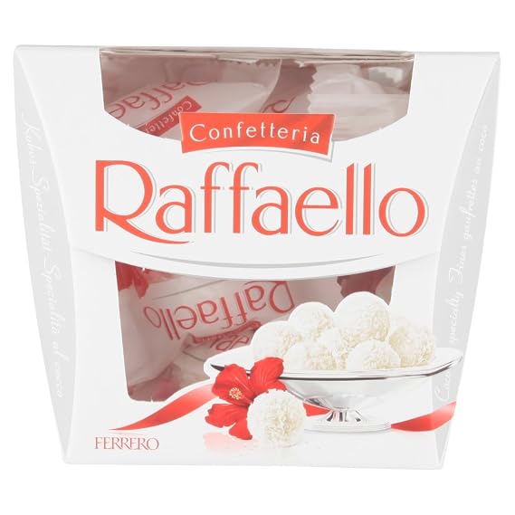 Amazon.com : Rocher Raffaello - Almond Coconut Treat, 150g : Candy And ...