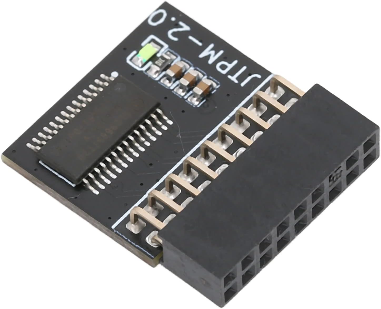 Módulo TPM 2.0 de 18 pines, módulo TPM 2.0, almacena de forma segura ...