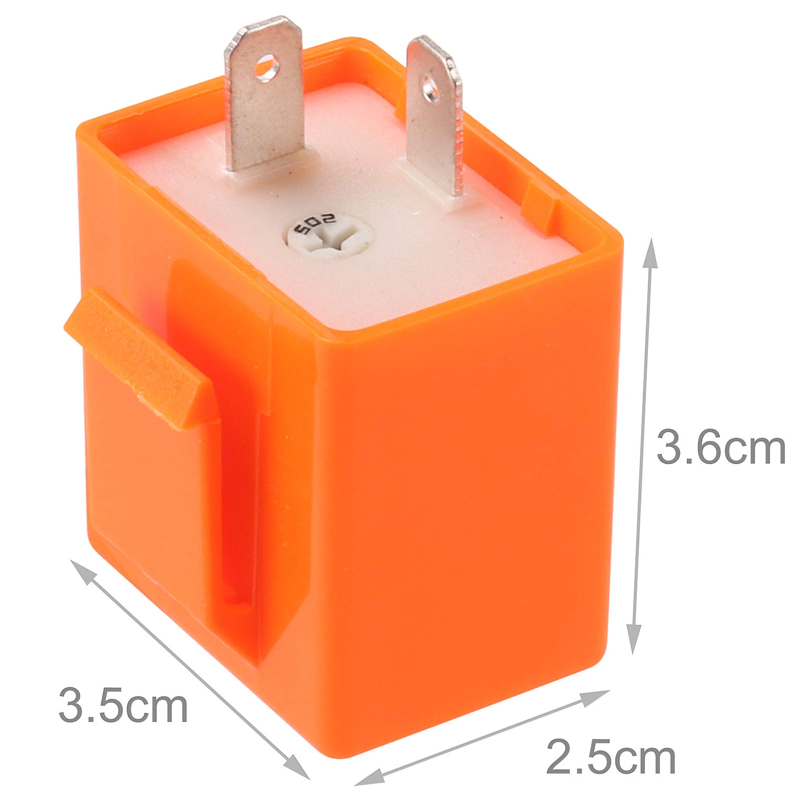 Snapklik.com : 2Pin Flasher Relay Speed Adjustable 12V Motorcycle ...