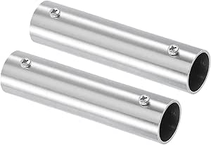 Amazon.co.jp: uxcell 2本 パイプジョイント 2方向 Φ25mm用 ステンレス鋼 継手 150mm長さ パイプコネクタ 組立て 単管パイプ スタンド 接続パイプ継手 自作 ...