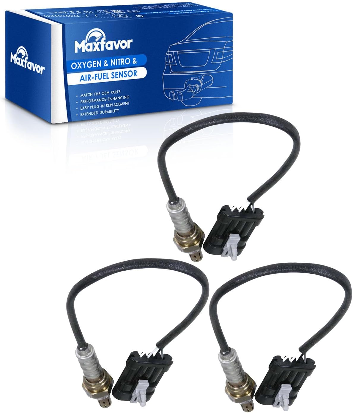 Amazon.com: higherbro 4PCS Oxygen O2 Sensor 1 & 2 for 2002 2003-2005 ...