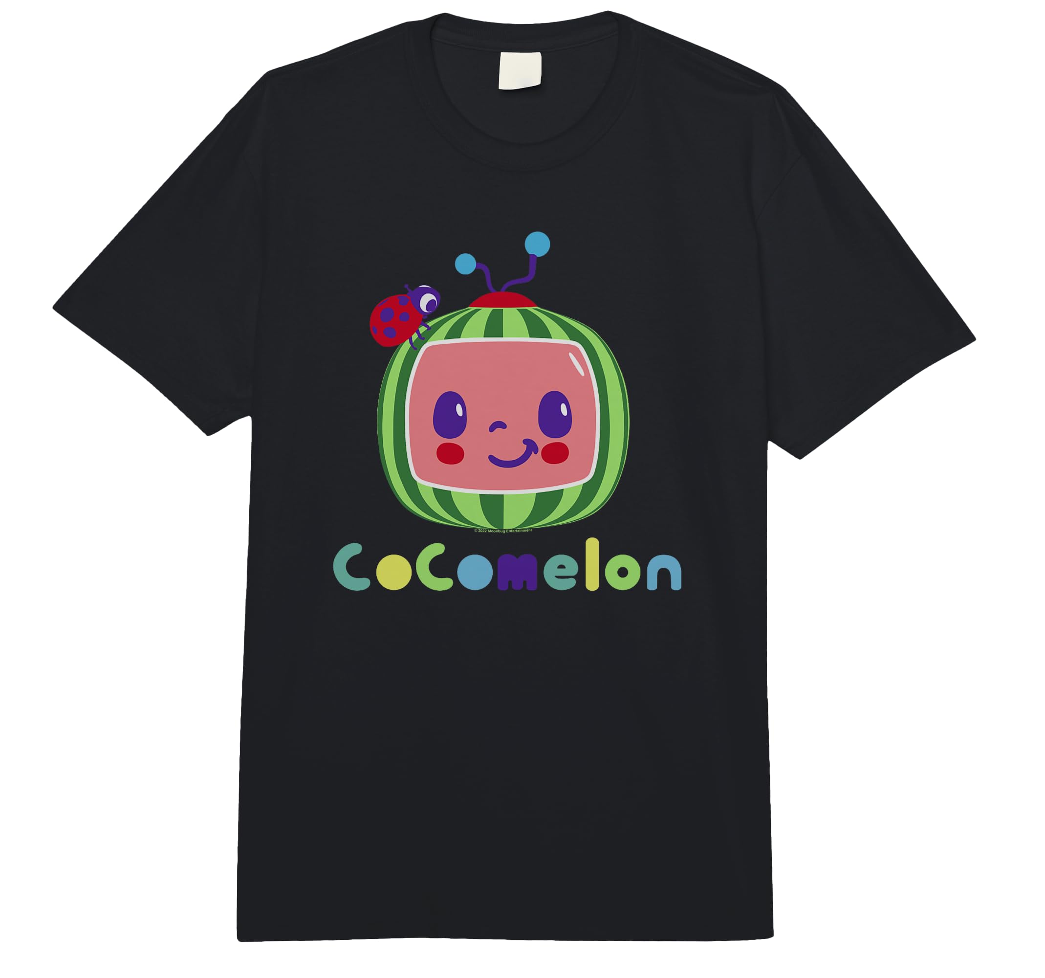 CoComelon Classic Centered Smile Comfort Colors Adult Heavyweight T ...