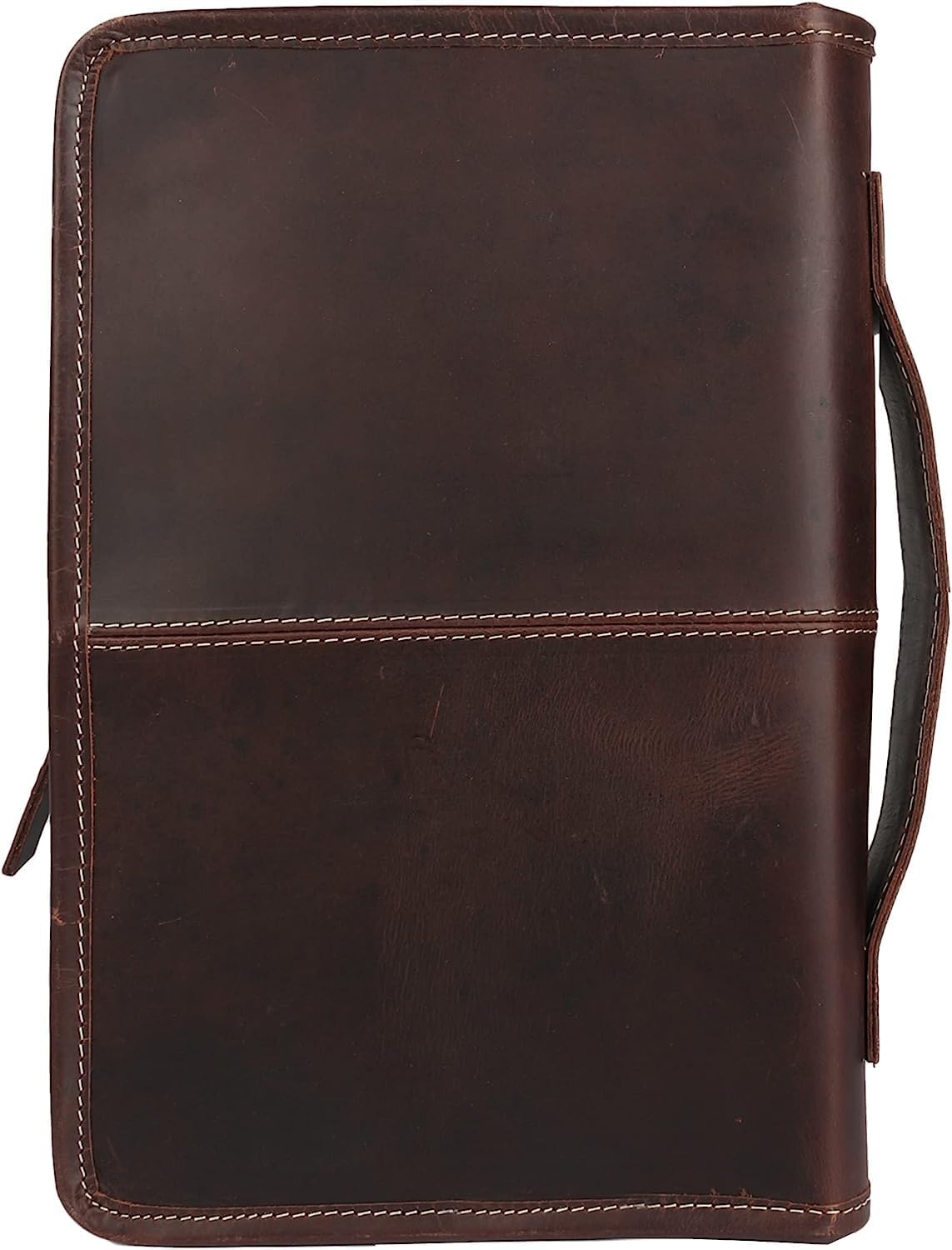Amazon.com: Leather Bible Cover Book Cover Planner Cover with Handle ...