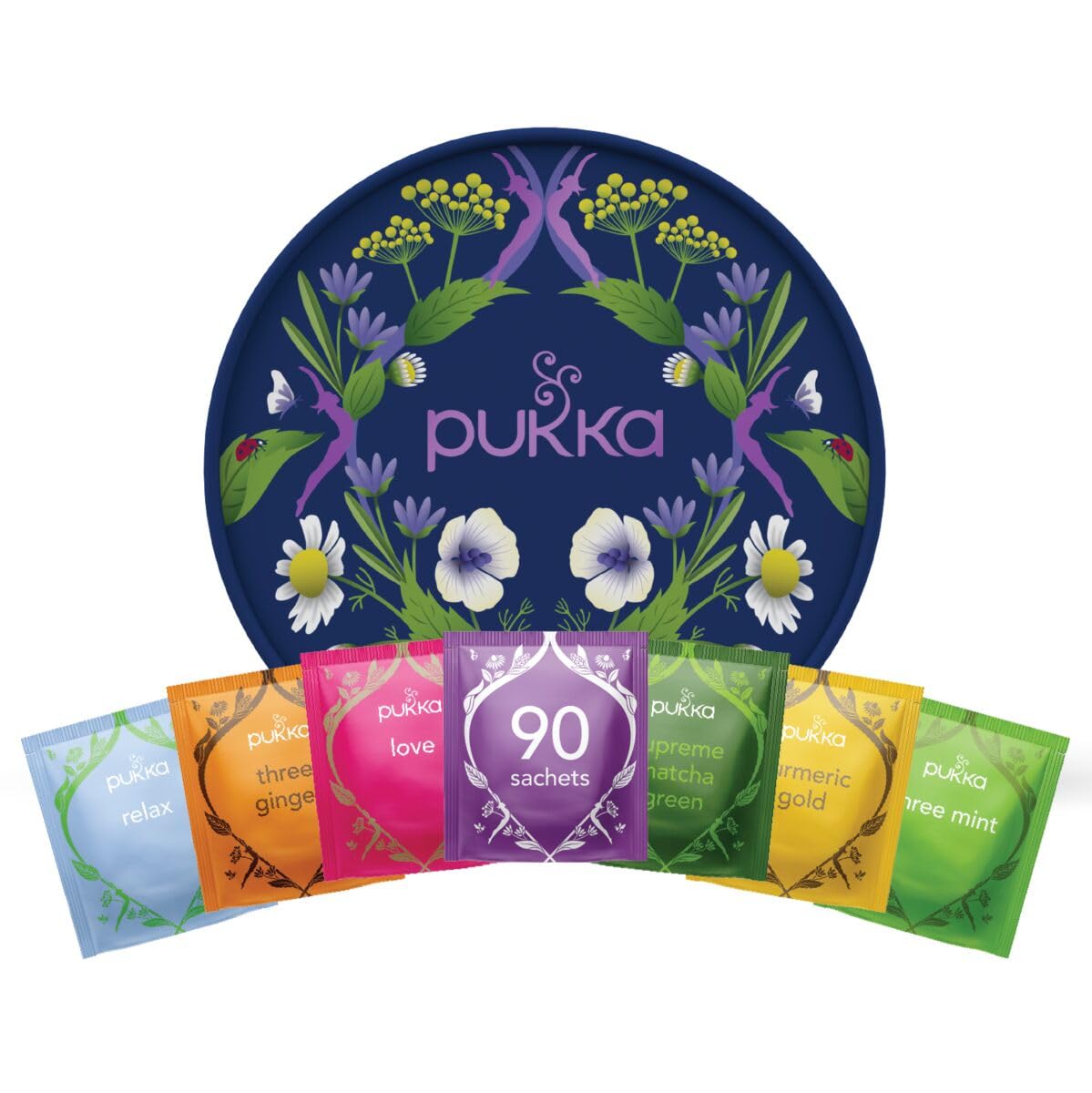 Pukka Herbs | Luxury Organic Herbal Tea Selection Gift Set Box | Eco ...